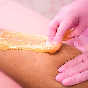 Sugaring Paste Organic Waxing for Legs, Bikini, Brazilian, Arms + Sugaring NYC Applicator