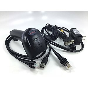 Honeywell Xenon 1900GSR Barcode/Area-Imaging Scanner (2D, 1D, PDF, Postal) Kit, Includes RS232 Cable, Power Supply and USB Cable