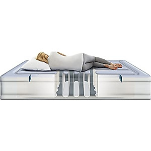 Beautyrest Silver Supreme Air Bed Mattress with Built-in Pump and Lumbar Support, 18" King