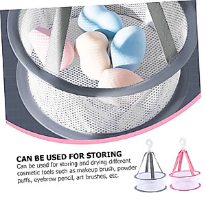 2pcs Drying Net Bag Washing Bags for Laundry Mesh Socks Wall Hangers for Clothes Socks Drying Net Plush Drying Net Collapsible Hanging Laundry Rack Hanging Drying Net