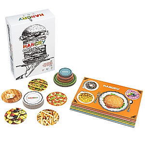 Big G Creative: Hangry - Classic Family Party Game, 2-6 Players, Ages 6+, 15 Minute Gameplay,Multi