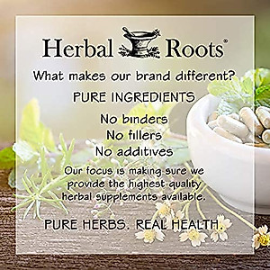 Herbal Roots Oil of Oregano - Made from Mediterranean Oregano Oil - 90 Easy to Swallow Softgel Capsules - Extra Strength 150mg