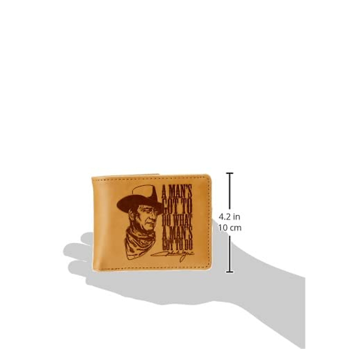 Nemesis Now Men's Bi fold, Brown, us:one Size