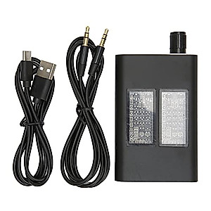 Headphone Amplifier,Portable HiFi 3.5mm Headphone Amplifier Rechargeable Headset Amp with Two Stage Gain Switch Compatible with Mobile Phones Tablets MP3