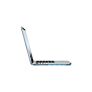 [U] by UAG Designed for MacBook Pro 14" Case 2021-2023 A2918 A2992 M3/M3 Pro/Max, M2 Pro/Max, M1 Pro/Max Slim Impact Resistant Touch ID Military Dropproof Lucent Laptop Cover, Transparent Cerulean