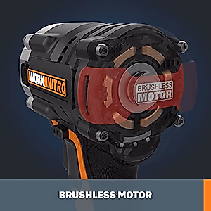 WORX Nitro WX272L.9 20V Power Share 1/2” Cordless Impact Wrench with Brushless Motor (Tool Only)