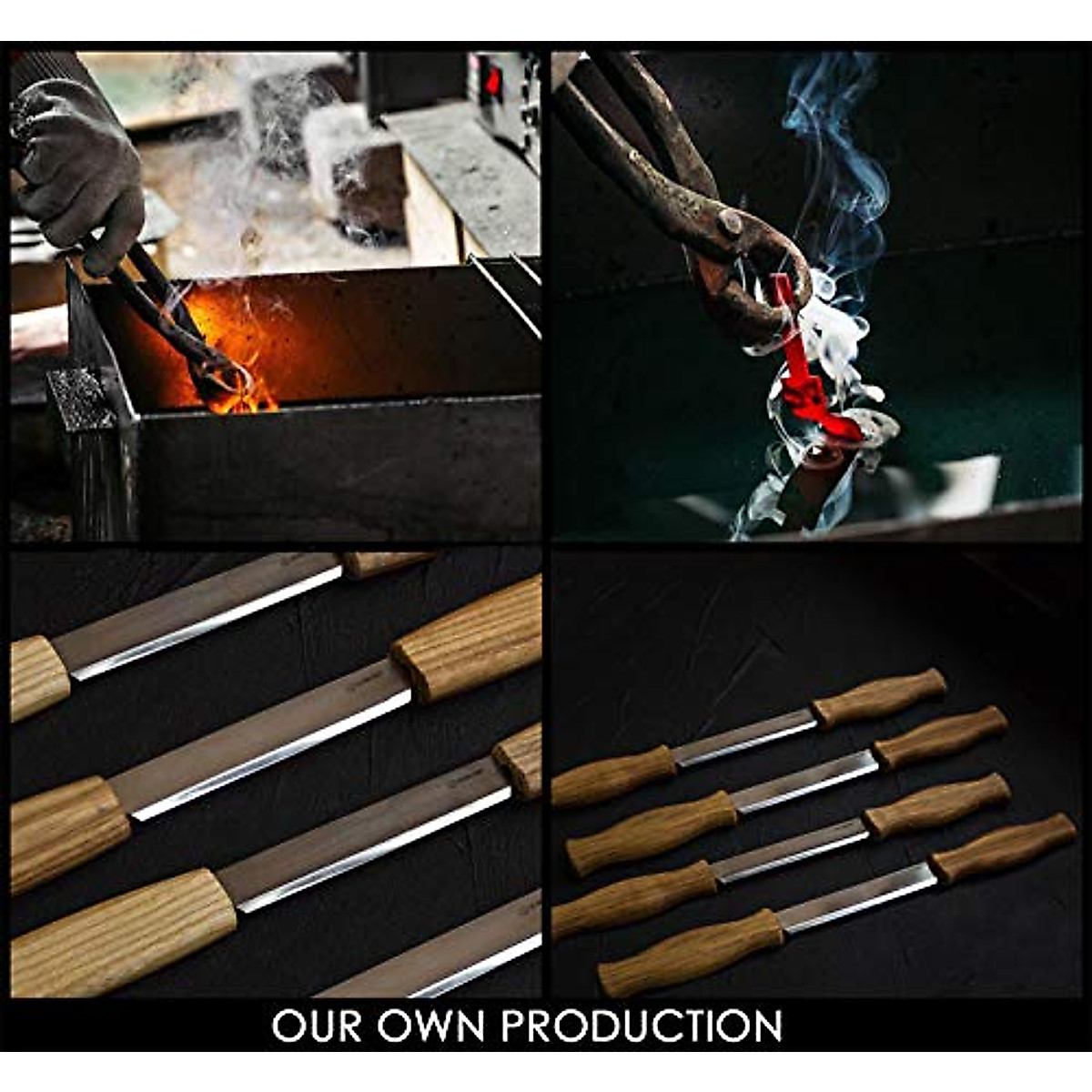 BeaverCraft DK2s Draw Knife with Leather Sheath Woodworking Tool 4.3" Drawknife Wood Carving Tools Wood Draw Knife Woodworking Whittling Tools