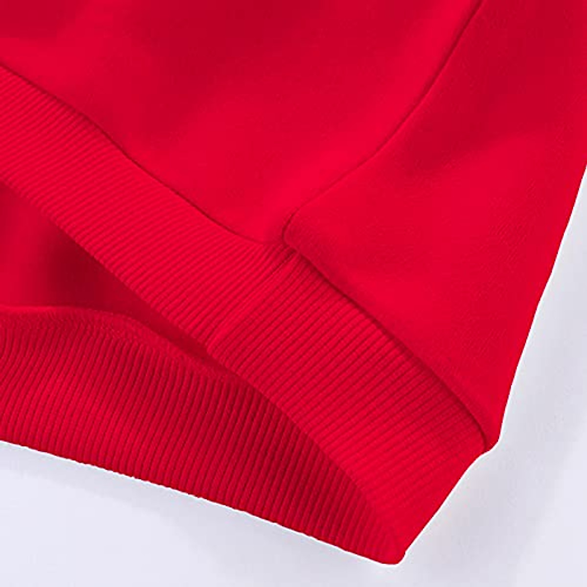 Baby Boys Girls French Terry Crewneck Sweatshirt Print Crewneck Retro Pullover Dress Shirt Sweater Baby Fleece Red