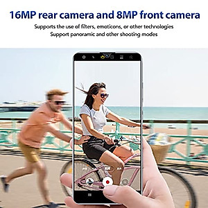 Yunseity Unlocked Smartphone, S22 Ultra 6.3in HD Screen 5G WiFi Cellphone, 4GB RAM 64GB ROM 128GB Expandable, MTK6889 10 Core CPU, 6800Mah Battery, 16MP 8MP Cameras