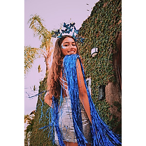 Zivyes Butterfly Fascinator Hats for Women Monarch Tea Party Headband Alice in Wonderland Hat Kentucky Derby Halloween Costume