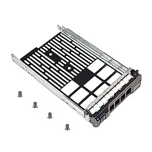 3.5" F238F SAS SATA SATAu Hard Drive Caddy Tray, Compatible with DELL PowerEdge R710 R610 R515 R510 R415 R410 R320 R310 T710 T610 Part Number: 0F238F F238F X968D 0X968D G302D 0G302D