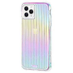 Case-Mate - TOUGH GROOVE - Case for iPhone 11 Pro - 5.8 inch - Iridescent