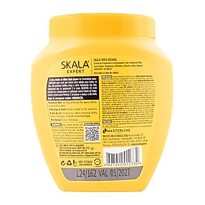 SKALA - Linha Expert - Creme de Tratamento 2 em 1 Amido de Milho 1 Kg - (Expert Collection - Corn Starch 2 in 1 Treatment Cream Net 33.81 Oz)