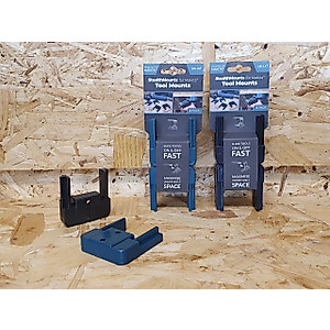 StealthMounts Locking Makita Tool Holder 4 Pack of Makita Tool Mount | Makita Tool Storage | Makita 18V Tool Holder | Makita Drill Holder | 18V Makita Tool Mount | Makita Tool Clip | Made in UK