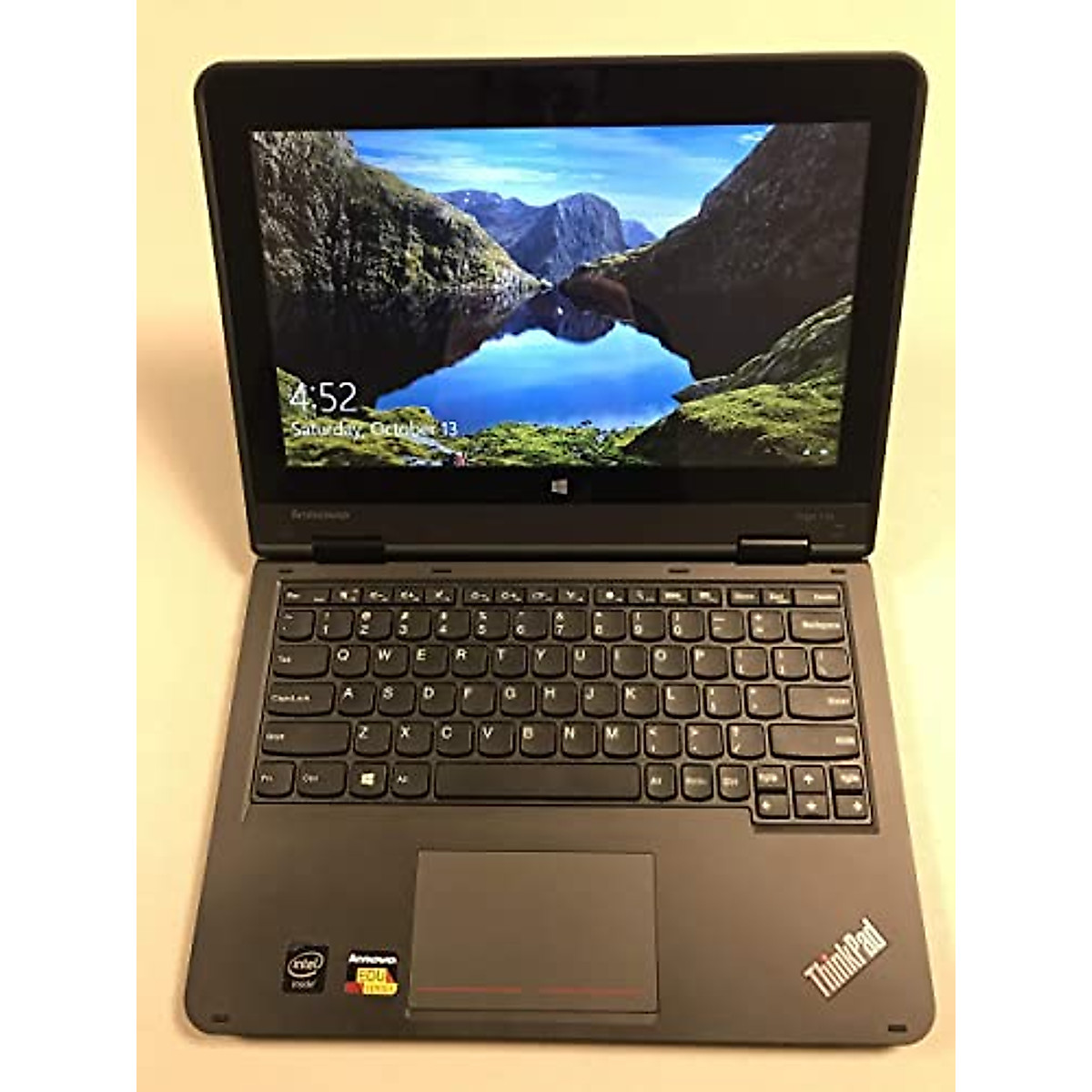 Lenovo ThinkPad 11E 11.6" Ultraportable Business Notebook, Intel N2940 Quad-Core, 128GB Solid State Drive, 4GB DDR3, 802.11ac, Bluetooth, Win10Pro