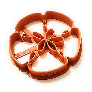 T3D Cookie Cutters Sand Dollar Cookie Cutter, Suitable for Cakes Biscuit and Fondant Cookie Mold for Homemade Treats