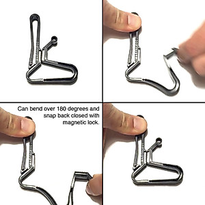 MakerShot Black Hearing Protection Belt Clip