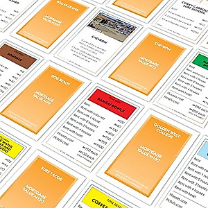 MONOPOLY Board game - Huntington Beach Edition: 2-6 Players Family Board Games for Kids and Adults, Board Games for kids 8 and up, for Kids and Adults, Ideal for Game Night