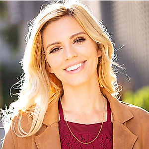 LIFETIME JEWELRY 1.4mm Serpentine Chain Necklace for Women & Men 24k Gold Plated (20 inches, Gold)