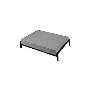 ZINUS Elevated 4 Inch Comfort Mattress Set Small Pet Bed, Black