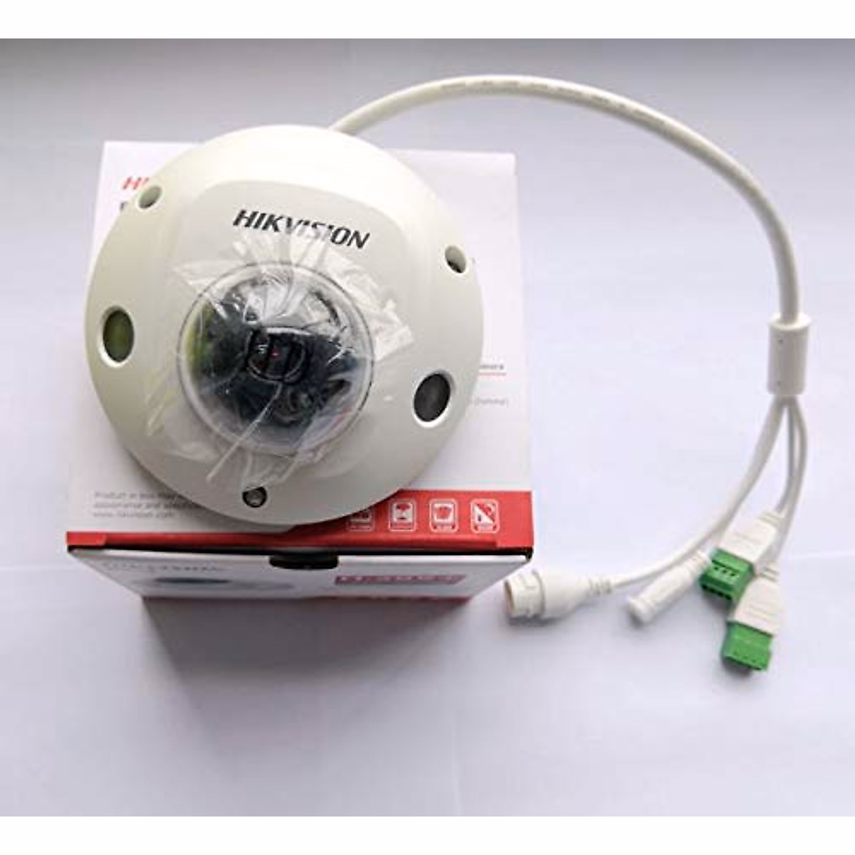 Hikvision 4MP Dome Camera DS-2CD2543G2-IS 2.8mm 4MP Outdoor EXIR Fixed Mini Dome Camera H.265+ POE IP67 English Version IP Camera