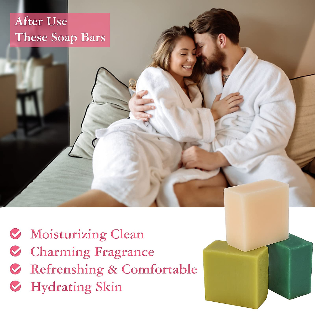 DBEAUTYM 12 Pack Bar Soap Gifts,Easter Basket Stuffers for Teen Girls,Mothers Day Gifts for Mom,Bridesmaid Gifts,Teacher Appreciation Gifts Nurse Gifts Bath Soaps Hands Wash Bar Travel Size Soap Bar