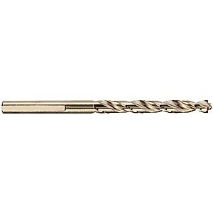 DEWALT DW1908 1/8-Inch Gold Ferrous Oxide Pilot Point Twist Drill Bit, 2-Pack