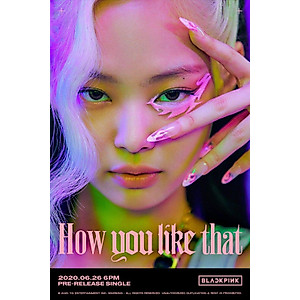 BlackPink 'How You Like That' Special Edition CD+1p Folded Poster On Pack+132p PhotoBook+1p Post+1p Polaroid+Message PhotoCard SET+Tracking Kpop Sealed