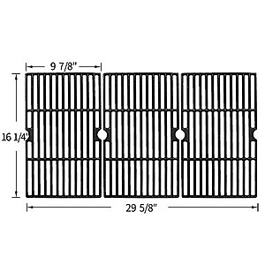 Grill Parts for DynaGlo DGF510SBP, DGF510SSP, DGF510SSP-D, Grill Heat Plate Tent & Cooking Grid for Backyard BY13-101-001-13, GBC1460W, GBC1461W, GBC1462W, GBC1059WB, BH13-101-099-01, BH14-101-099-01