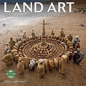 Land Art 2021 Wall Calendar: Contemporary Art in the Natural World