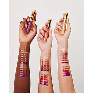 Rimmel Stay Plumped Lip Gloss, 759 Spiced Nude, Pack of 2