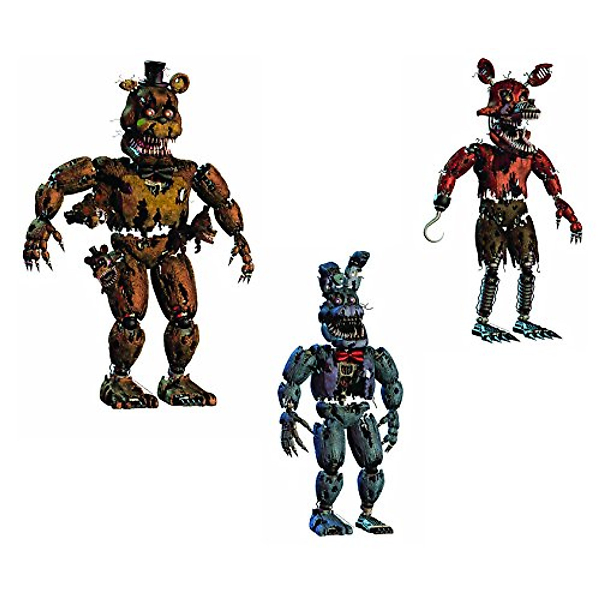 Five Night's at Freddys Forum Novelties Freddy Character Cutouts (3 Pieces-20 16" inches)