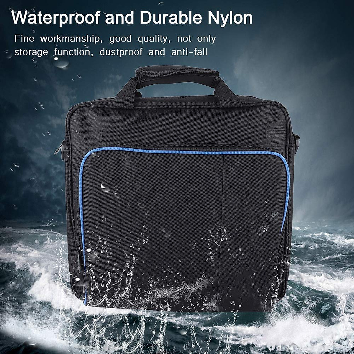 Protective Bag for PS4 Slim Portable Protective Bag Anti-Shock Dustproof Case Carrying Bag Travel Handbag for PlayStation4 PS4 Slim