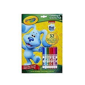 Crayola Blues Clues Color & Activity, 32 Coloring Pages, Gift