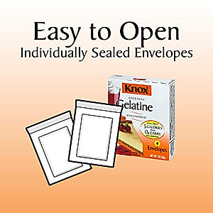 Knox Unflavored Gelatin (4 Envelopes)