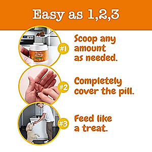 Zesty Paws Pill Wrap Probiotic Paste for Dogs - Immune & Digestive System Support - Bacon Flavor - with DE111 Bacillus subtilis - Pockets Any Pill, Tablet & Capsule for Your Dog - 60 Portions…