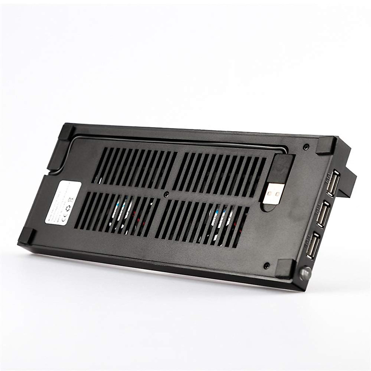 Vertical Cooling Stand for Xbox One S, Kailisen Xbox One S Stand with Cooling Fan and 3 USB Ports, Dual Cooling Fan Cooler Stand for Xbox One S Console