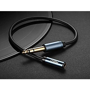 MillSO Bundle TRS 1/4 to 3.5mm Headphone Adapter 6.35mm 1/4 Male to Dual 3.5mm 1/8 Female Headphone Adapter