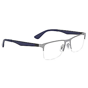 Oak& ban Replacement Push-in Nose Pads for RB6335 Glasses Repair Kits,Bonus Lens Cloth (Silver)