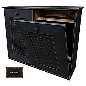 Sawdust City Wood Trash Recycle Combo (Old Black)