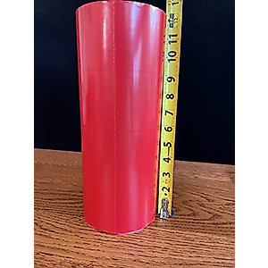 Swanson Tool Co TF1230R 12 inch by 300 Foot Danger/Trailer/Lumber Warning Safety Tear Flags, Red