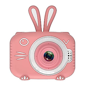 MEENE Digital Camera 2.0 Inch 1080P 20 Million Pixel High Definition Cartoon Video Camera Toy Best Gift for Boys Girls (Color : Pink)