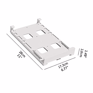 ariarly Soda Can Organizer for Refrigerator, Hanging Refrigerator Organizer Bins,Beverage Can Dispenser Holder, Soda Can Organizer for Freezer Cabinet Countertops Fridge Kitchen Organization
