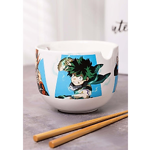 My Hero Academia Heroes & Villains Ramen Bowl Set Standard