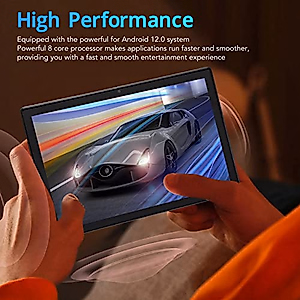 Naroote HD Tablet, 10.1 Inch Gaming Tablet 7000mAh for Office (US Plug)