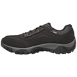 Merrell Men's Moab Adventure Lace Waterproof Hiking Shoe, Black, 9.5 M US