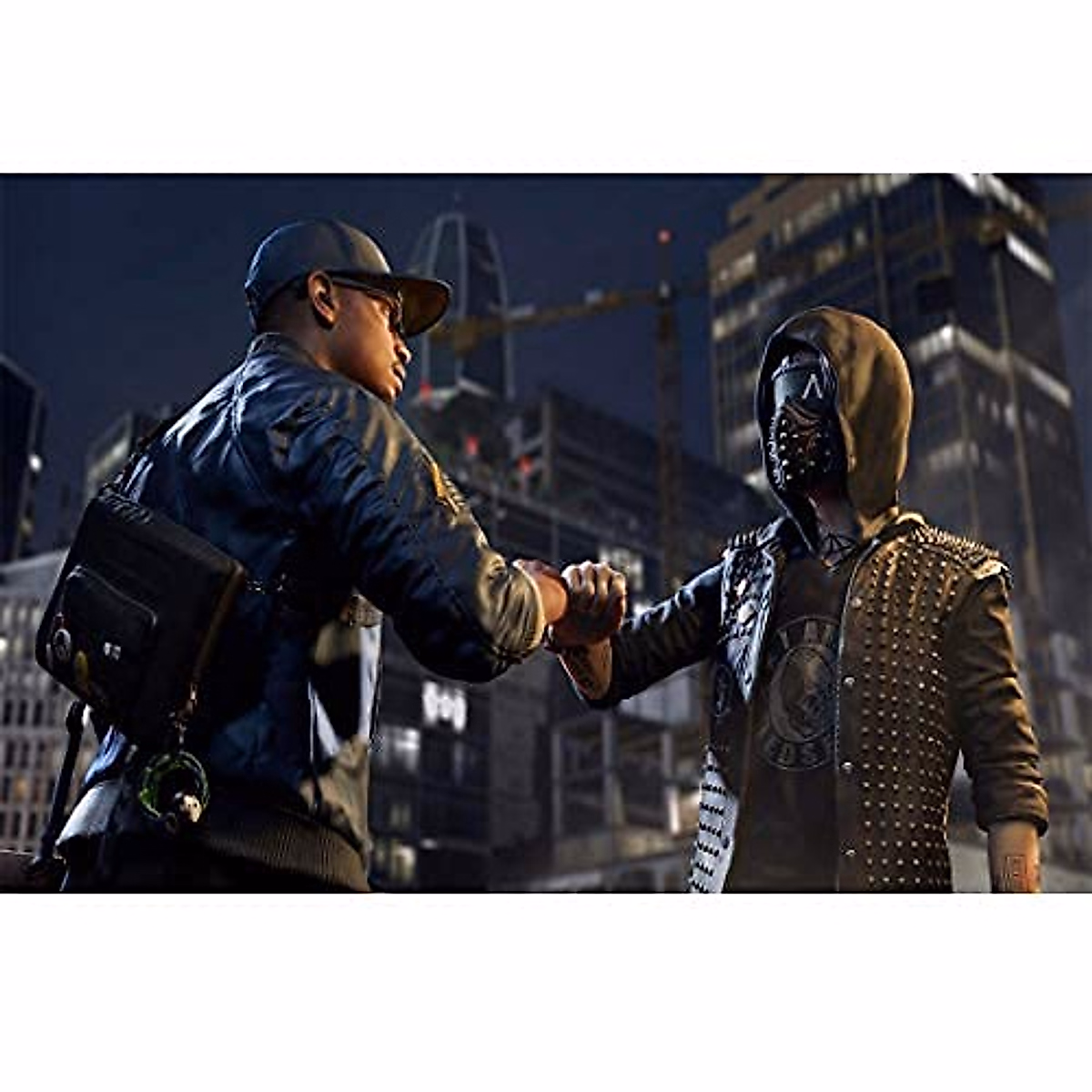 Watch Dogs Mask Wrench Marcus Legion LED 25 Expression Change Cosplay Halloween Prop Resin (Expression Change)