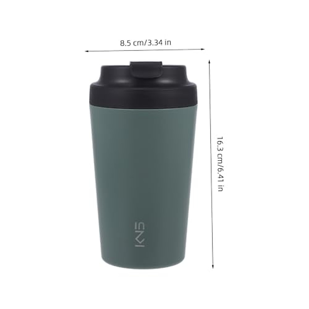 Veemoon Insulated Coffee Tumbler with Leak Lid Travel Coffee Cup for Hot and Cold Drinks Reusable Lined Travel Mug