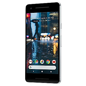 Google Pixel 2 128GB - Clearly White, Google Unlocked Version (Renewed)
