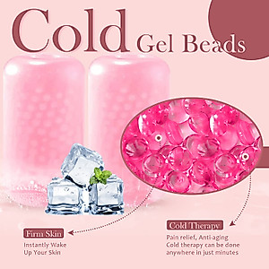 Ice Roller for Face, Face All Skin Types, Facial Care Tool to Relief Eye Puffiness, Migraine Pain, Minor Injury, Wrinkle, Women's Gift